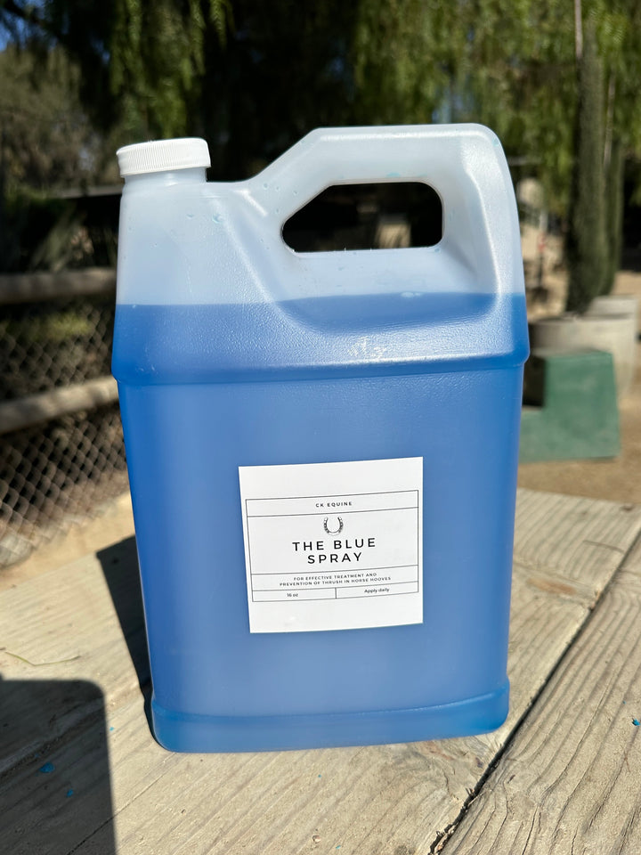 Thrush Treatment & Prevention for Horse Hooves – The Blue Spray